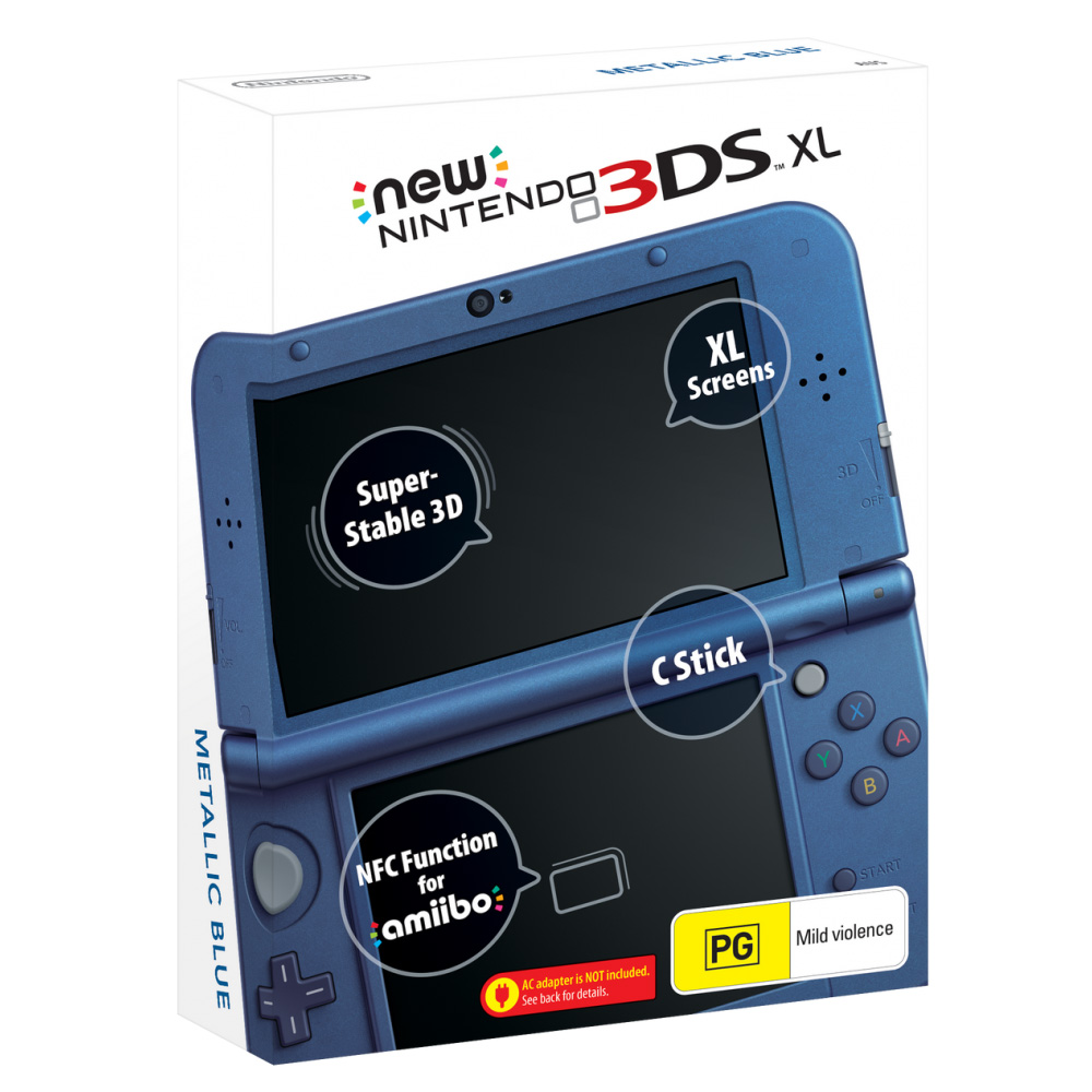 Заказать New Nintendo 3DS XL Blue в Беларуси по выгодной цене.