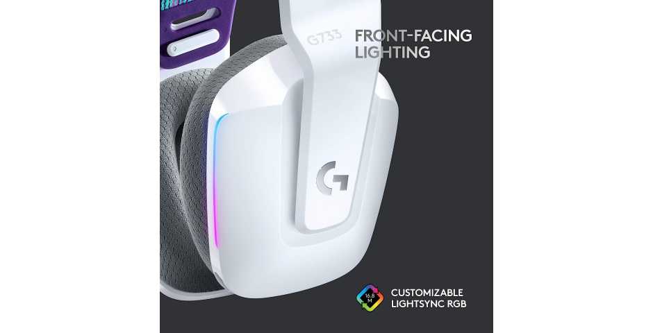 Гарнитура Logitech G733 LIGHTSPEED (White) - купить в Минске, цены