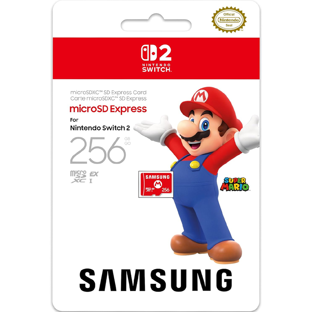 Карта памяти Samsung microSD Express для Nintendo Switch 2 [256GB ...