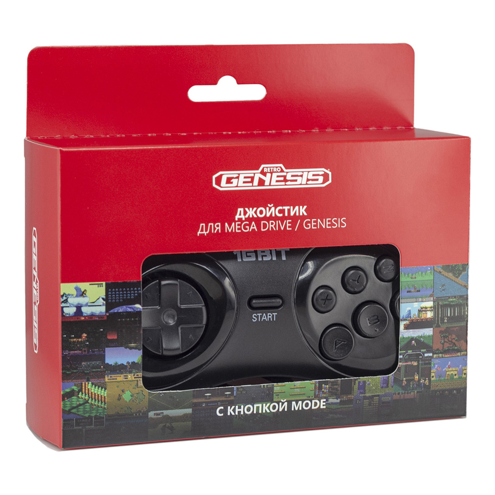 Джойстик Retro Genesis 16 Bit Classic с кнопкой Mode - купить в Минске ...