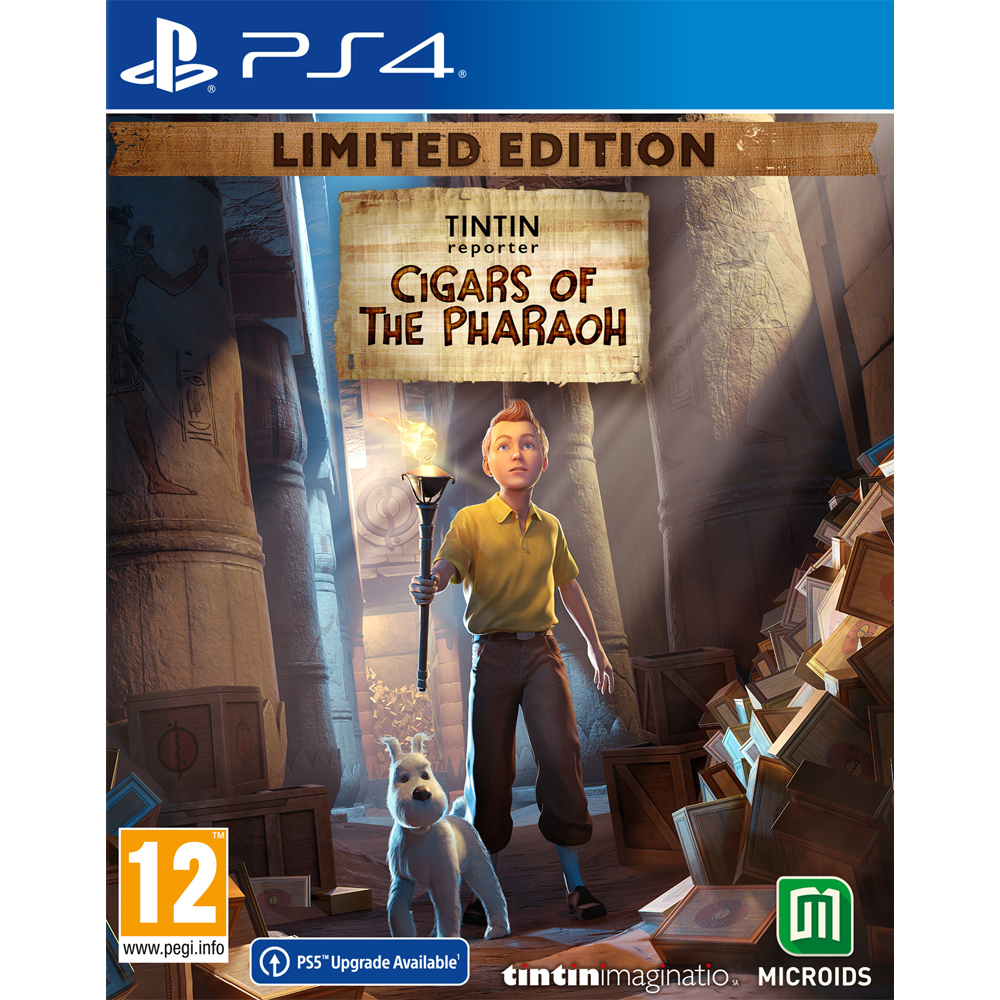 Tintin Reporter: Cigars of the Pharaoh - Limited Edition [PS4] - купить ...