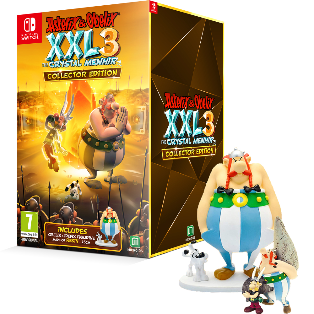Asterix & Obelix XXL 3: The Crystal Menhir - Collector Edition [Switch ...