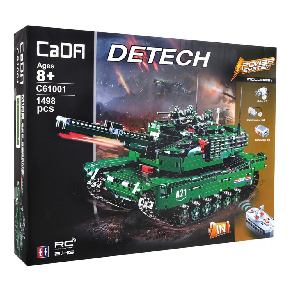 Радиоуправляемый конструктор CaDA Tank 2 в 1 - купить в Минске, цены