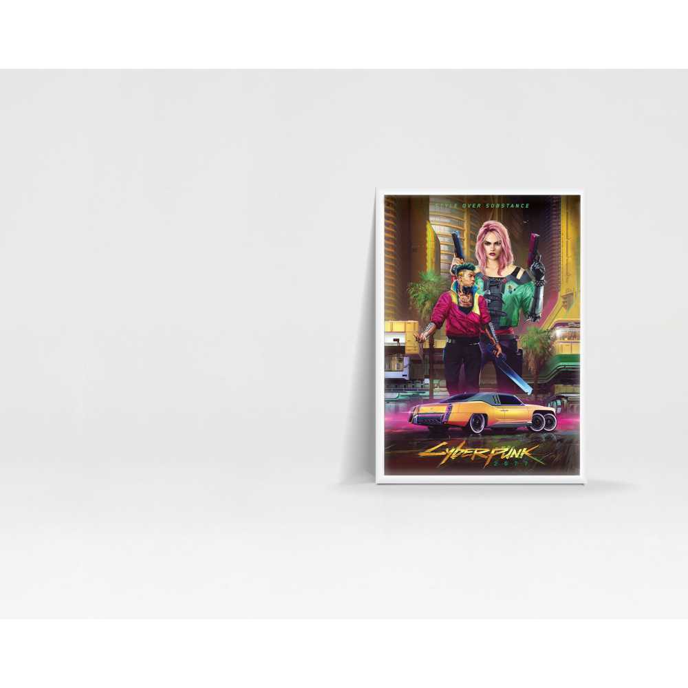 Постер Kitsch - Styles of Cyberpunk 2077 (Standard) - купить в Минске, цены