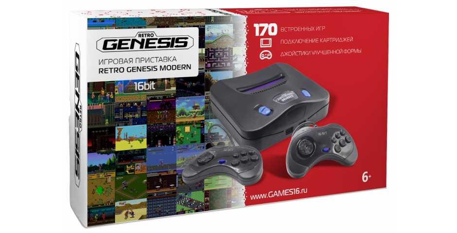 Заказать SEGA Retro Genesis Modern + 170 игр + 2 джойстика в Беларуси ...
